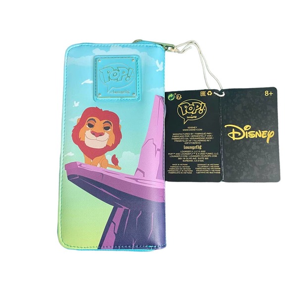 Loungefly | Bags | New Pop By Loungefly Disney Lion King Pride Rock Zip ...